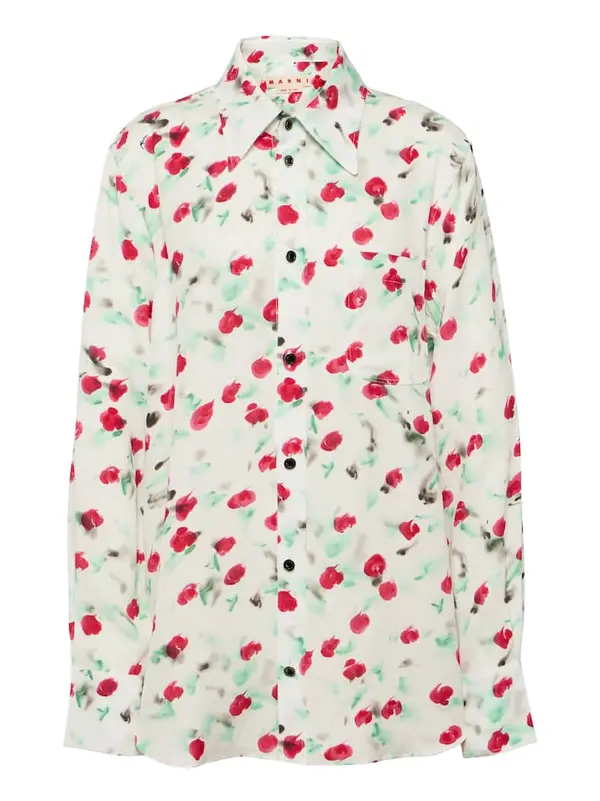 Marni Printed Viscose Shirt - Multicoloured