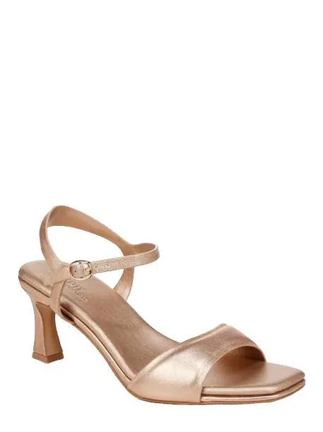 27 EDIT NATURALIZER Grace Sandal - Rose Gold Leather