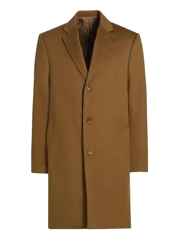 SAKS FIFTH AVENUE Collection Classic Cashmere Topcoat - Lion