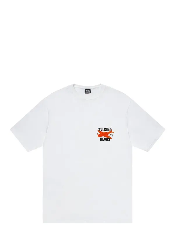 StÜssy Talking Heads Remain In Light Tee - White