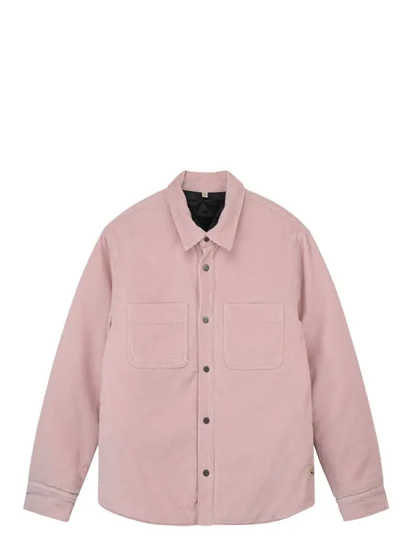 StÜssy Cord Quilted Overshirt 'washed - Pink