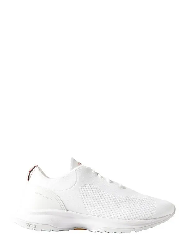 Orlebar Brown Somerled Stretch-knit Sneakers - White