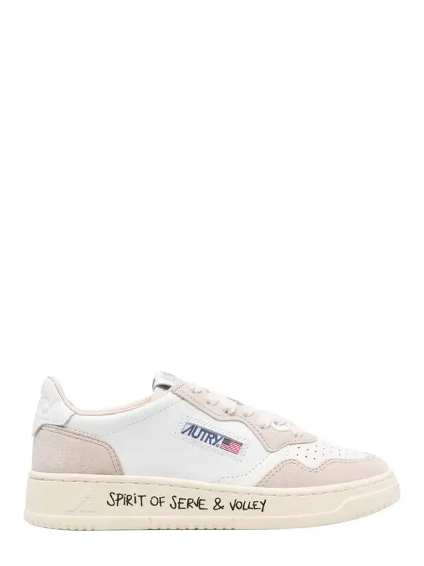 AUTRY Medalist Leather Sneakers - Neutrals
