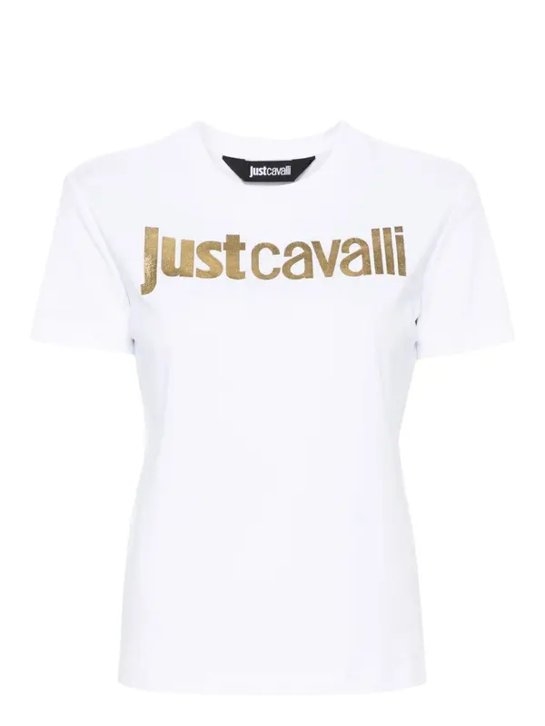Just Cavalli Logo-print T-shirt - White