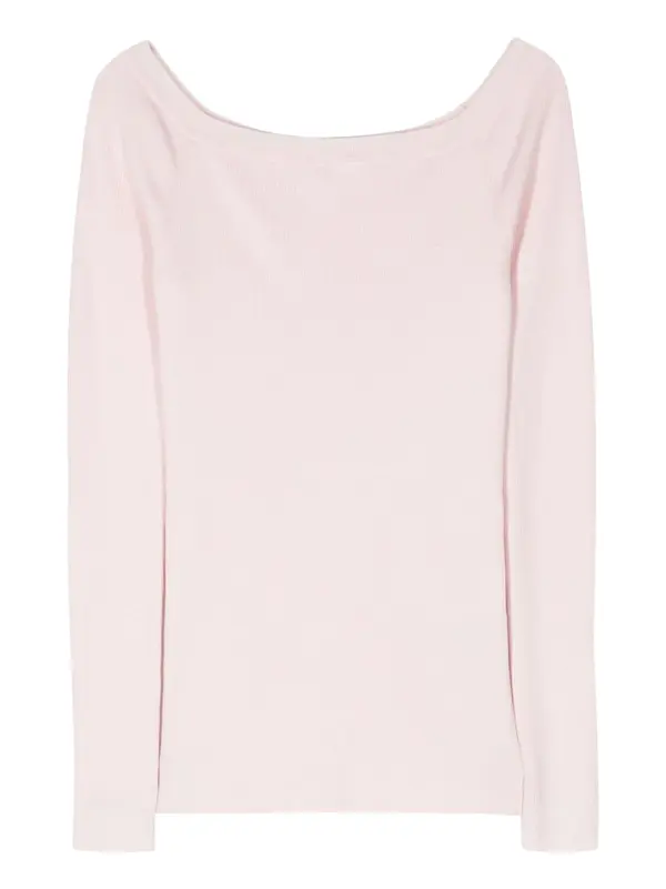 P.a.r.o.s.h Fine-ribbed Jumper - Pink