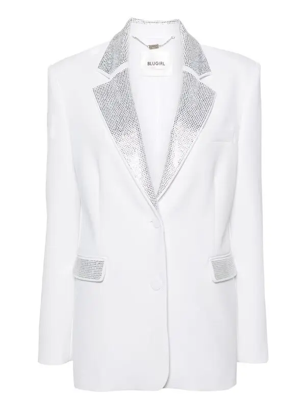 BLUGIRL Embellished Suit - White