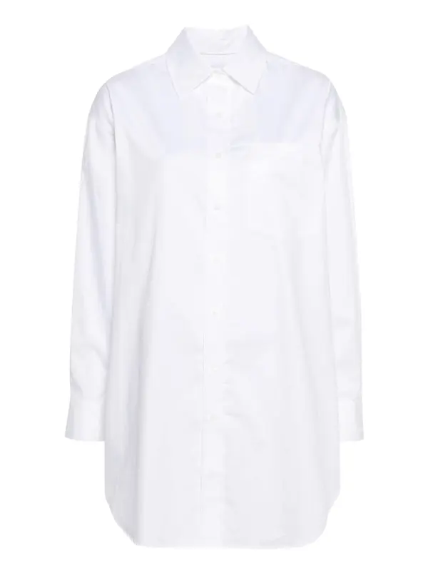 Calvin Klein Plain Cotton Shirt - White