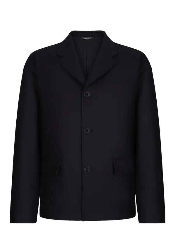 Dolce & Gabbana Peak-lapels Single-breasted Blazer - Black