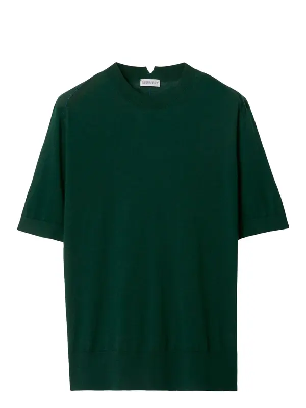 Burberry Wool Knitted Top - Green