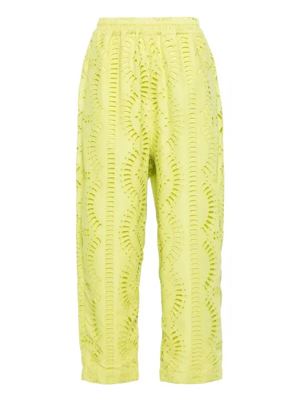 Charo Ruiz Ibiza Iya Tapered Trousers - Green