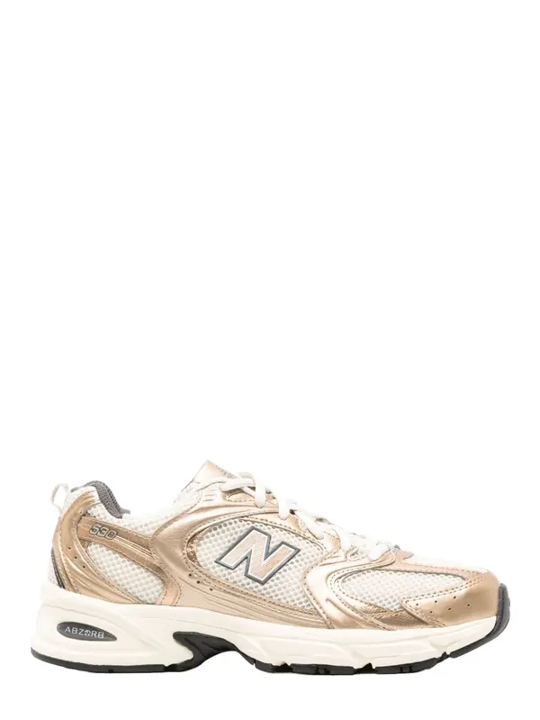 NEW BALANCE 530 Metallic Low-top Sneakers - Gold