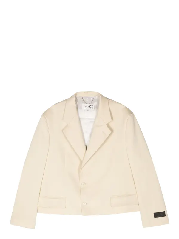 MAISON MARGIELA Single-breasted Blazer - Yellow
