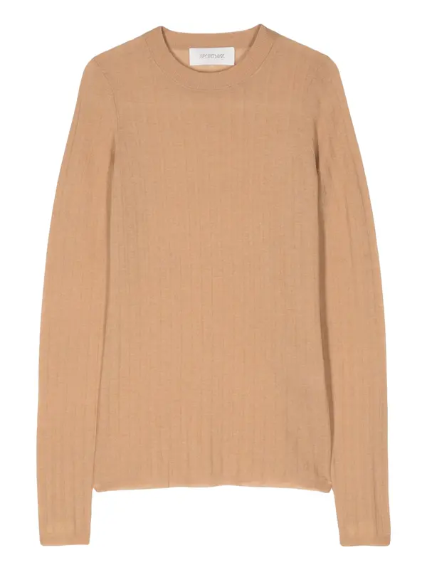 Sportmax Odissea Knitted Top - Neutrals