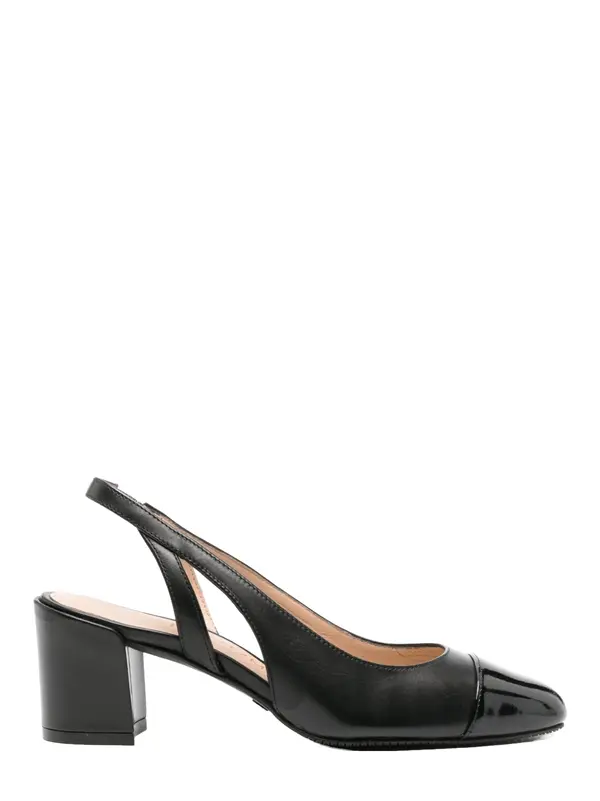 STUART WEITZMAN Sleek Leather Pumps - Black