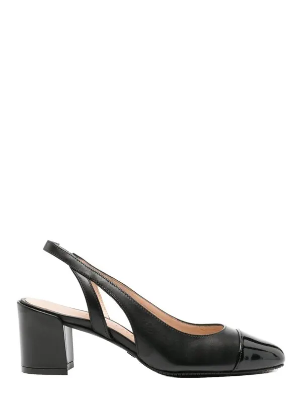 STUART WEITZMAN Sleek Leather Pumps - Black