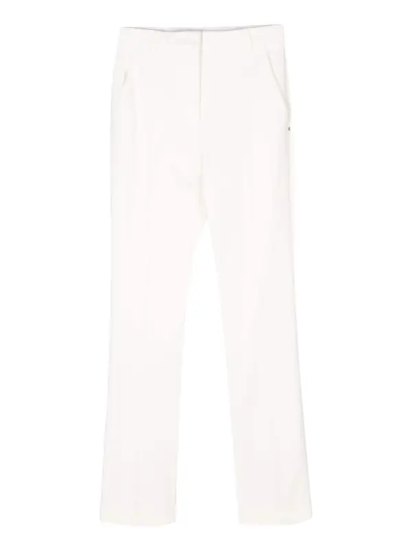 Sportmax Pontida Straight-leg Tailored Trousers - White