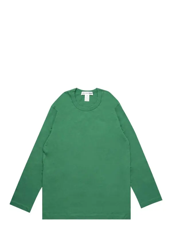 Comme Des Garçons Rear Logo Long-sleeve T-shirt - Green