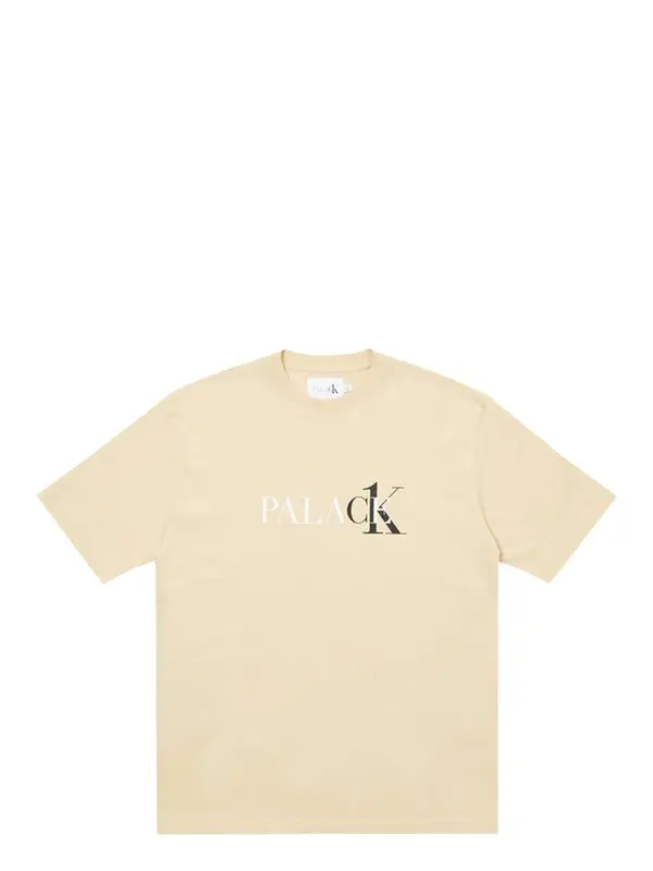PALACE X Calvin Klein T-shirt 'wheat - Cream