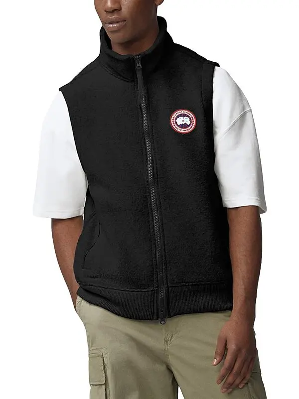 Canada Goose Mersey Kind Fleece Vest - Black