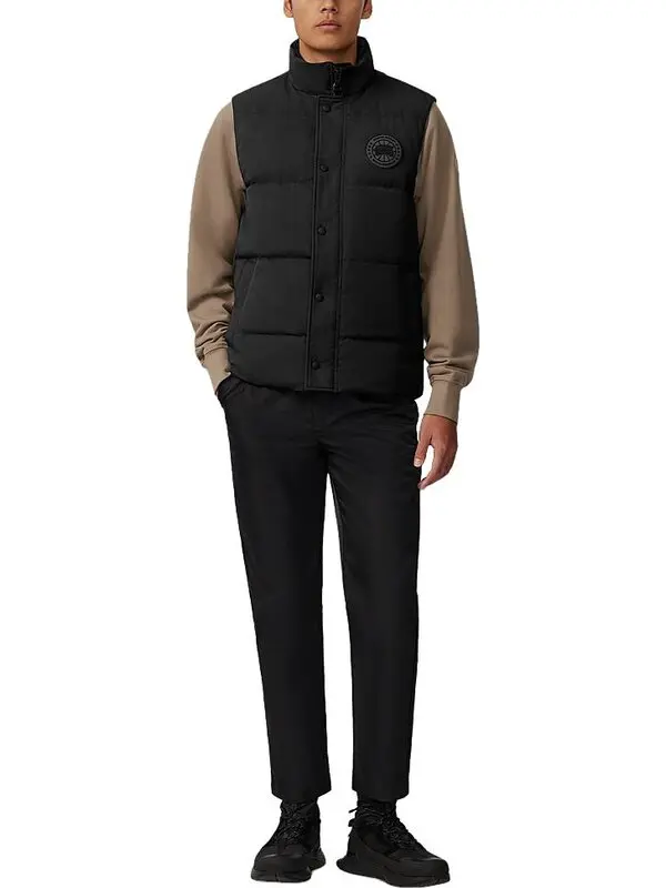Canada Goose Label Garson Down Vest - Black
