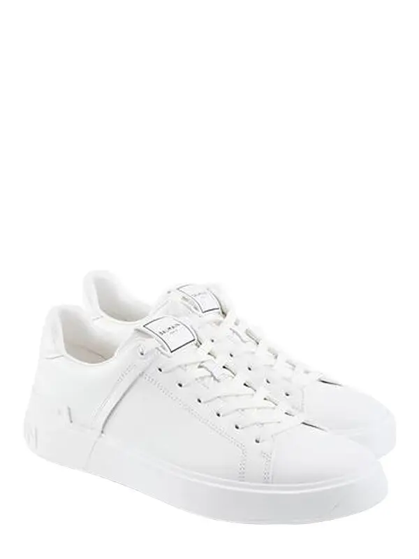 Balmain B-court Low-top Sneakers - White