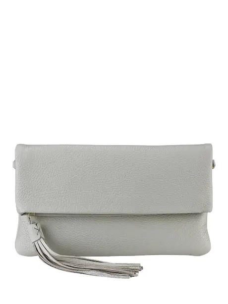Gigi New York Stella Fold-over Clutch - Beige