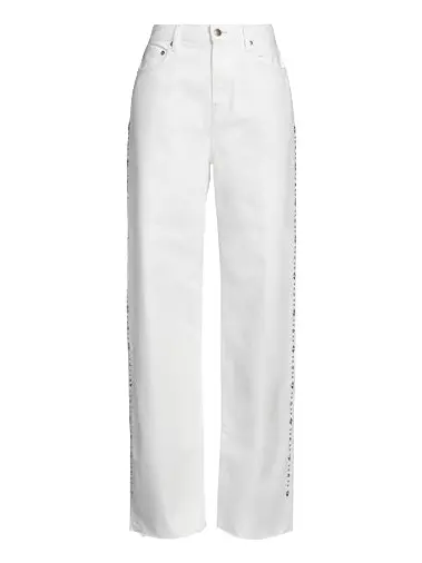 WASHINGTON DEE-CEE Organic Cotton Straight-leg Jeans - White