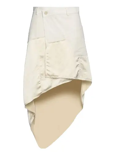 JW Anderson Asymmetric Maxi Skirt - White
