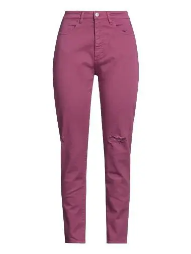 ICON DENIM LA High Waisted Skinny Jeans - Purple