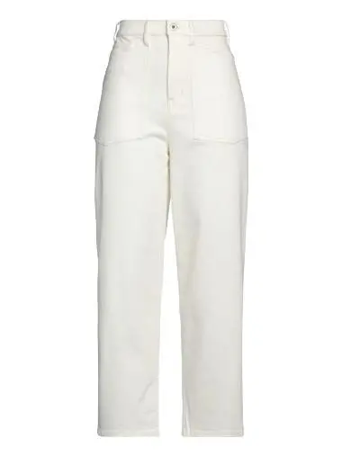 Kenzo Tapered High-waisted Jeans - Ivory
