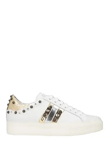 John Richmond Leather Low-top Sneakers - White