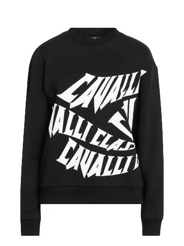 Roberto Cavalli Printed Sweatshirt - Black