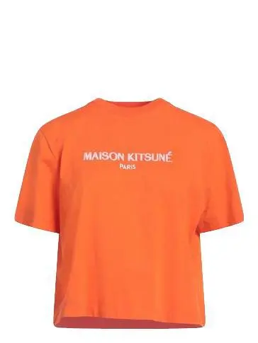 Maison Kitsuné Printed T-shirt - Orange