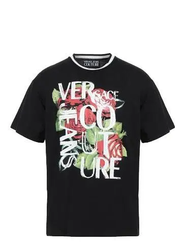 Versace T-shirt Size Polyester, Elastane - Black