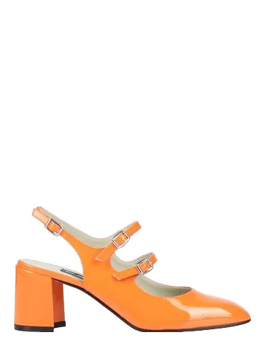 CAREL Slingback Pumps - Orange