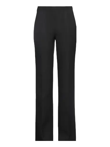 FERRAGAMO Straight Leg Trousers - Black