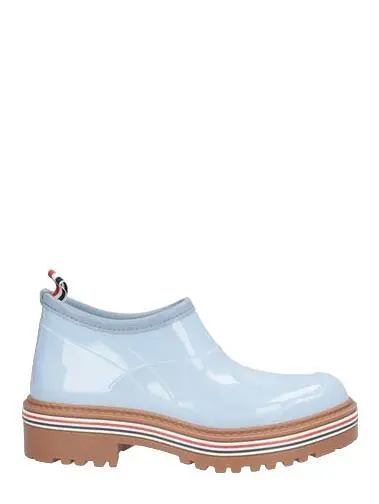 Thom Browne Ankle Boots In Rubber With Lug Sole - Blue