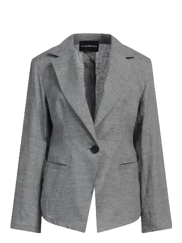 Emporio Armani Linen Blazer - Grey