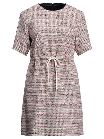 Karl Lagerfeld Tweed Mini Dress - Ivory
