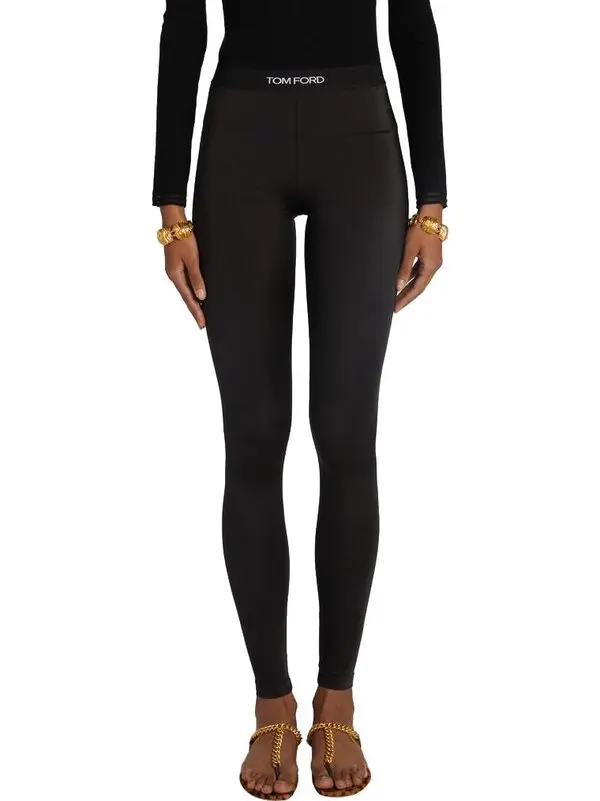 TOM FORD Signature Logo Leggings - Naa Black