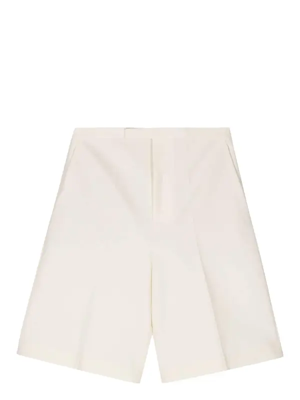RÓHE Interlocking-twill Tailored Shorts - Neutrals