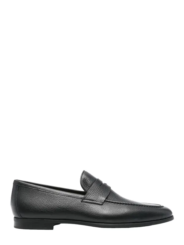 Magnanni Diezma Ii Leather Loafers - Black