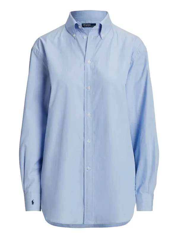 Polo Ralph Lauren Polo Pony Cotton Shirt - Blue