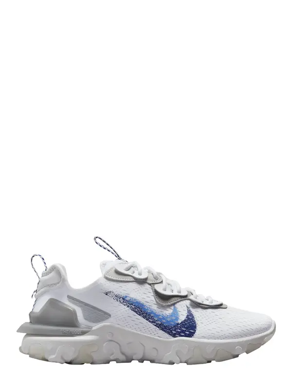 Nike React Vision Spray Paint Swoosh Sneakers - White