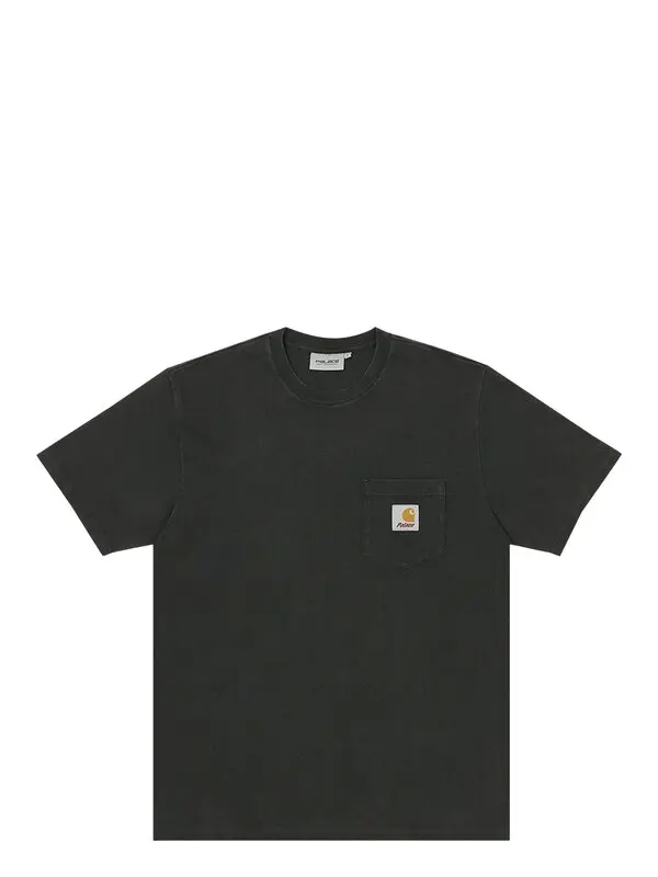 Carhartt Work In Progress X Palace Short-sleeve Pocket T-shirt - Black