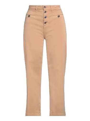 Liu Jo Cotton-elastane Pants - Beige