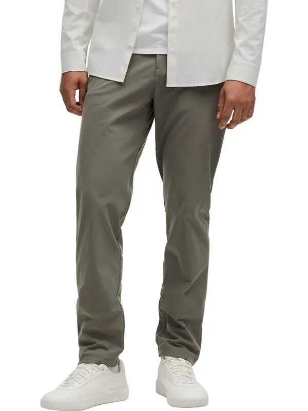 Lululemon Abc Classic-fit 34l Trouser - Grey Sage