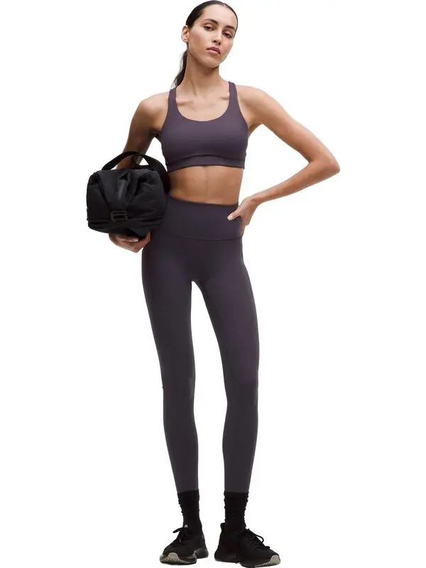 Lululemon Wunder Train High-rise Tight With Pockets - Atmospheric Purple