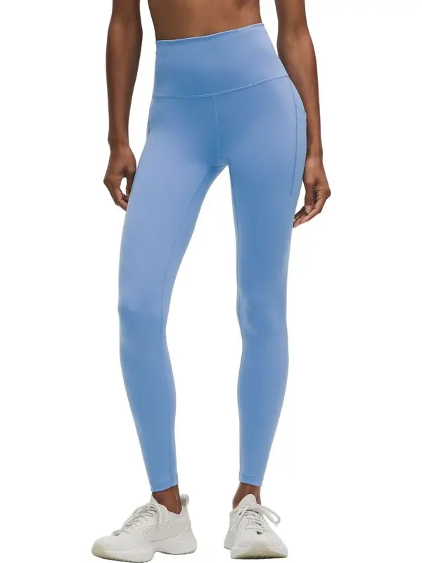 Lululemon Wunder Train High-rise Tight With Pockets - Pool Party