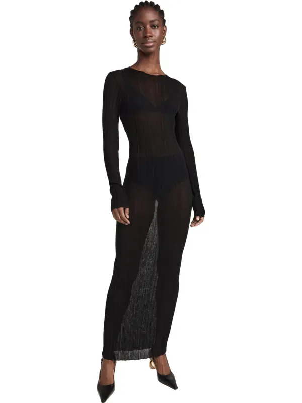 Lioness Prophecy Maxi Dress - Onyx